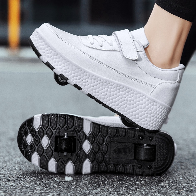 Ready Stock Youth Sports Shoes Double-Wheeled Roller Skates Roller ...