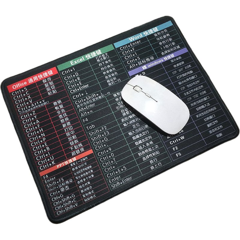 Mouse Pad Shortcut Keys Office Softwareoffice/cad/ps/ppt/word ...