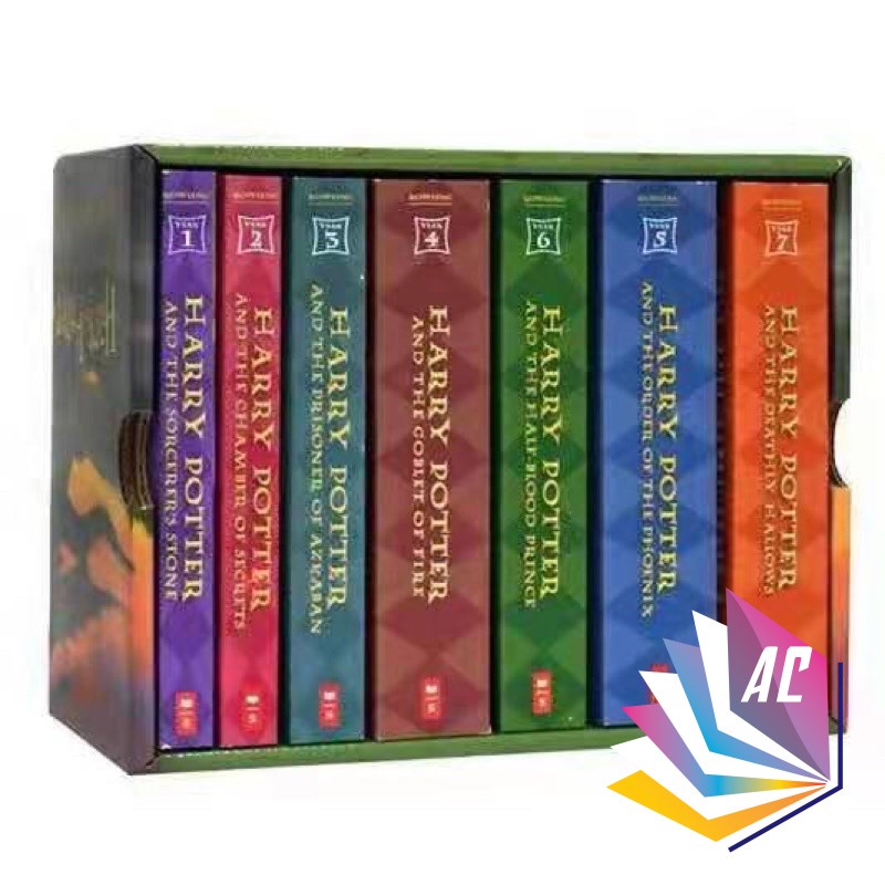 Harry Potter Limited Edition 7 Books Set US Limited Version | Shopee ...
