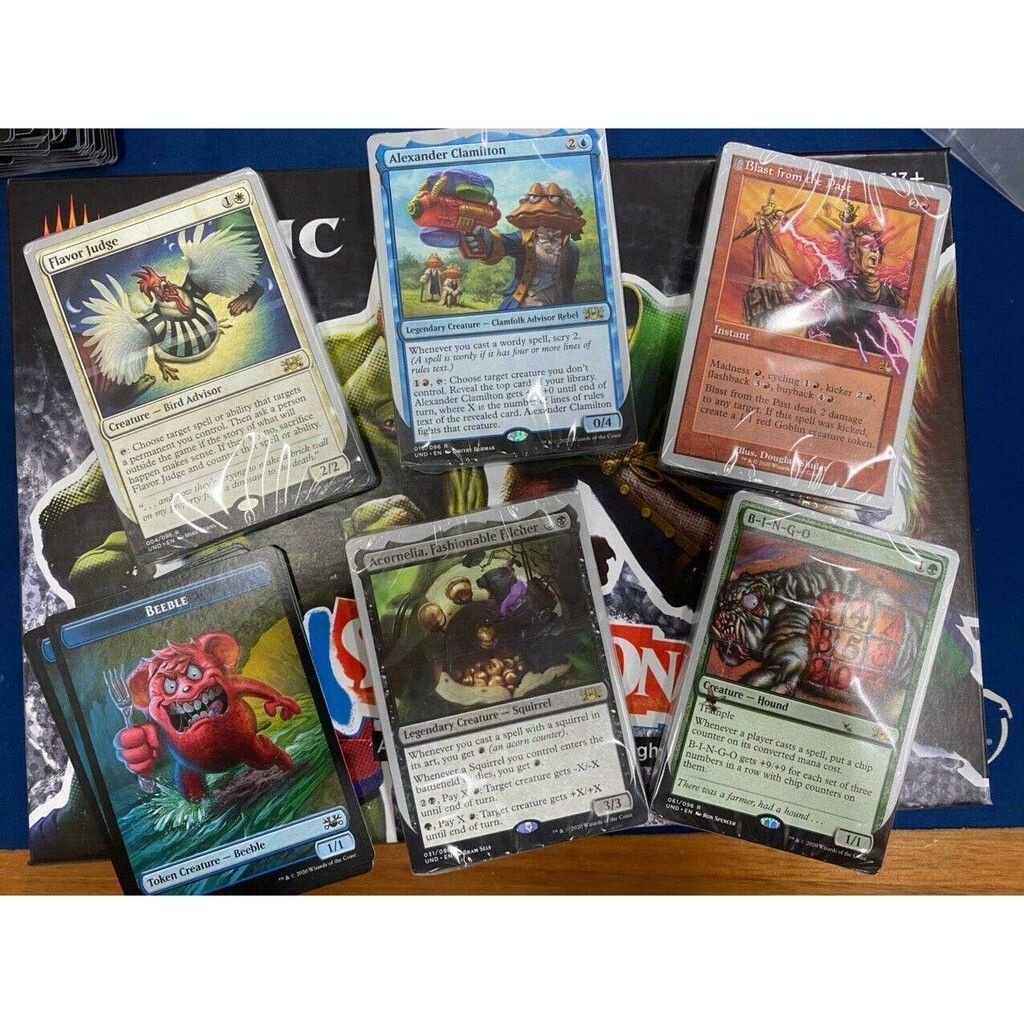 Magic The Gathering MTG Unsanctioned Complete Set WITHOUT Basic Land x1 ...