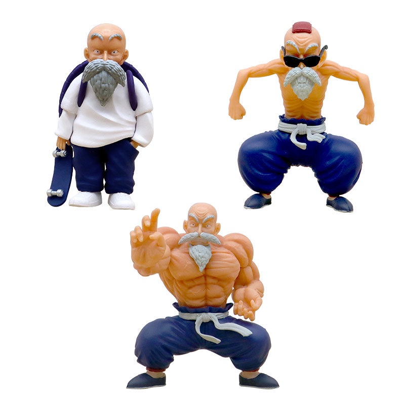 Dragon Ball Master Roshi Kame Sennin Doll DBZ GK Figura Muscle Master ...
