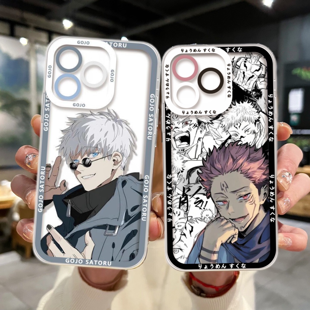 Popular Jujutsu Kaisen Gojo Phone Case For iPhone 14 13 11 12 Pro Max X ...