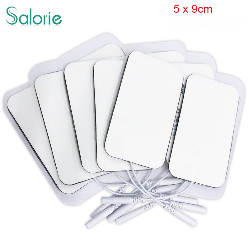 10/20pcs Muscle Stimulator Electrode Pads Gel Non-woven Fabric Self ...