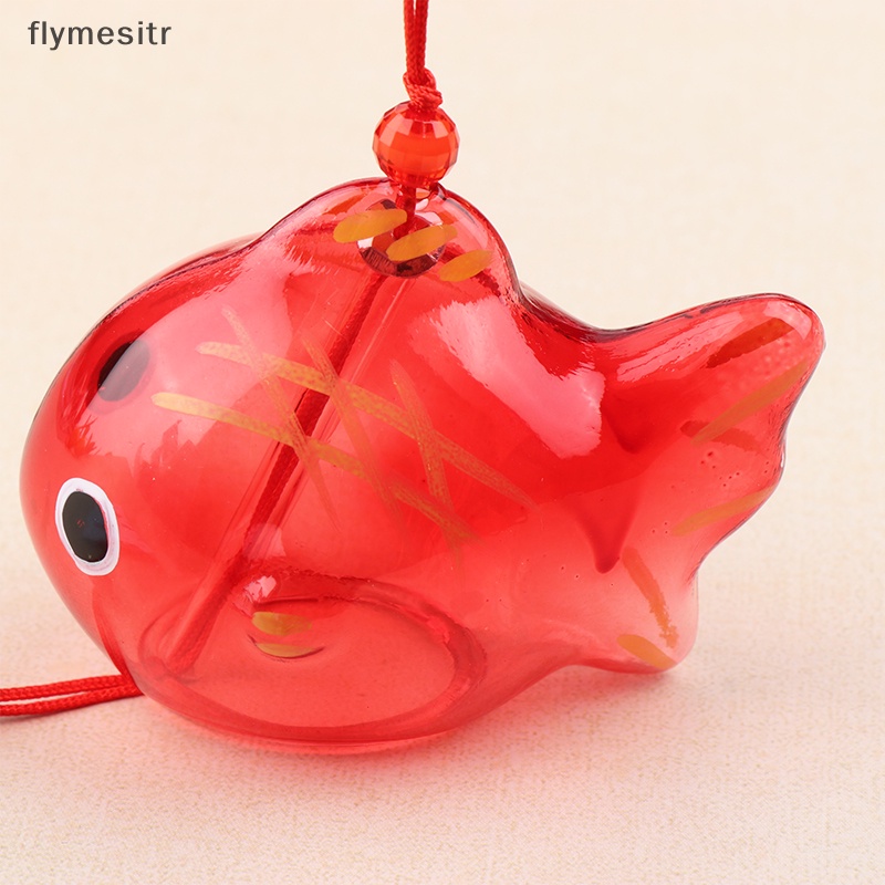 Flym Wind Chime Chimes Japanese Glass s Style Goldfish Garden Hanging ...