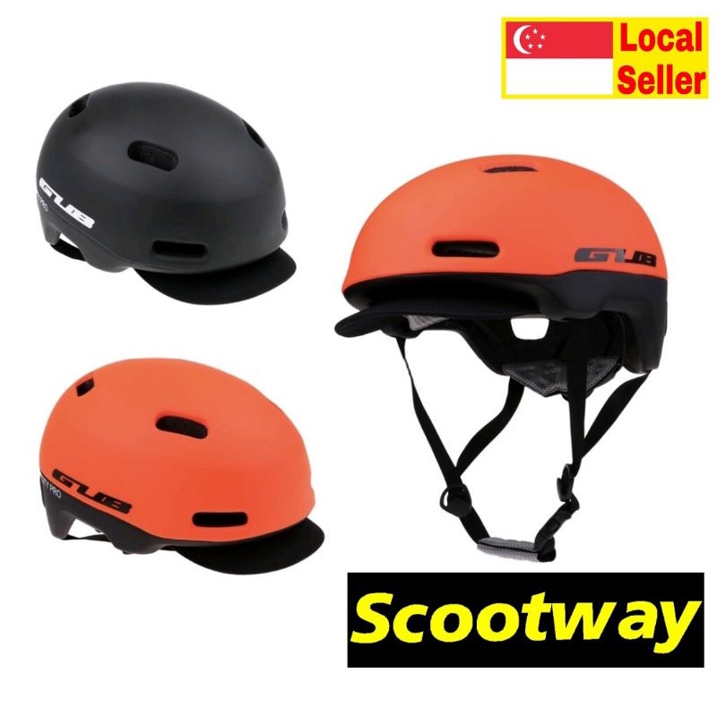 GUB City Pro Cycling Helmet With Detachable Brim | Shopee Singapore