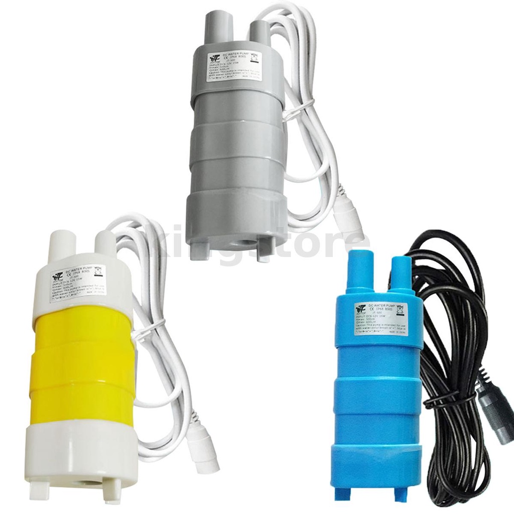 High-Efficiency JT-500 DC 12V Brushless Magnetic Submersible Water Pump ...