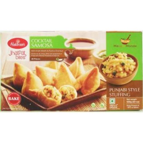 Haldiram's Cocktail Samosa 28 Pieces 650g | Shopee Singapore
