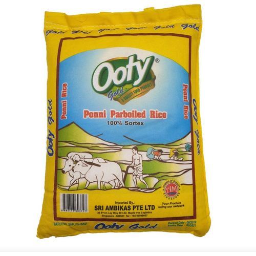 Ooty Gold Ponni Parboiled Rice 5kg | Shopee Singapore