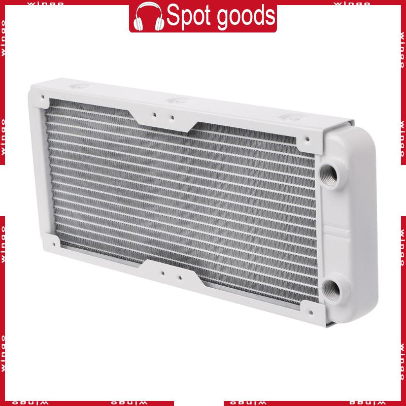 WIN Water Cooling Computer Radiator 18 Pipe Aluminum Heat Exchanger ...