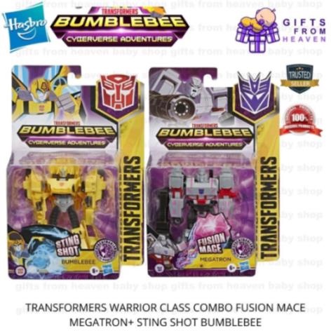 TRANSFORMERS WARRIOR CLASS COMBO FUSION MACE MEGATRON+ STING SHOT ...