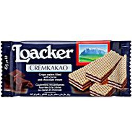 Loacker Wafers Cremkakao 45g | Shopee Singapore