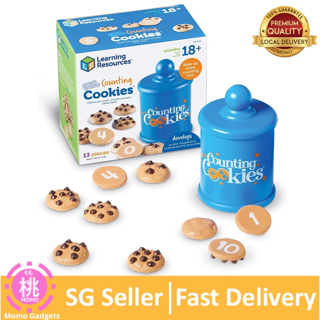 Learning Resources Smart Counting Cookies - 13 Pieces, Ages 18+ Months ...