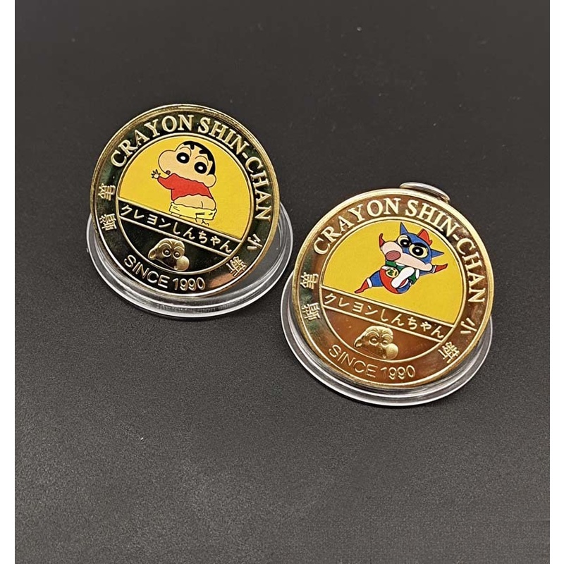 Crayon Shin-Chan Commemorative Medal Metal Crafts Easy-to-have Gifts ...