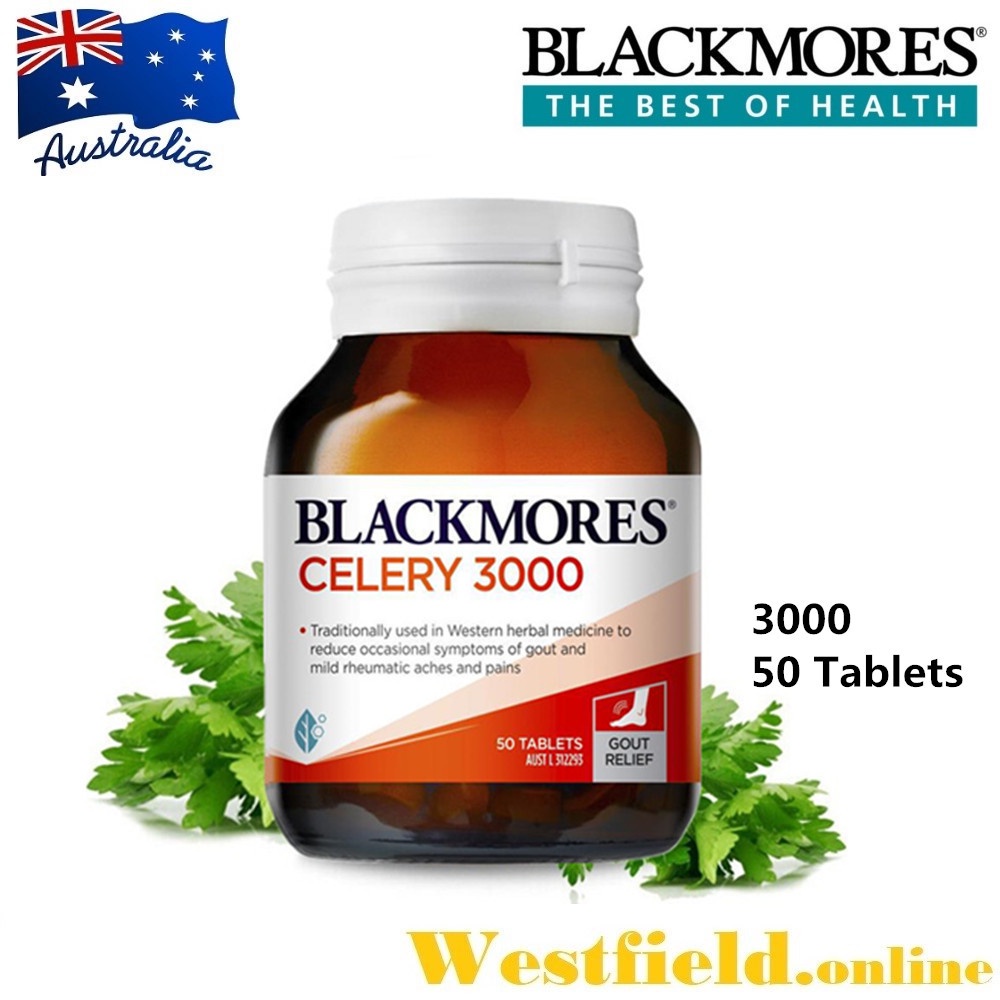 [Australia Import EXP 02/2025] Blackmores Celery 3000mg ( 50 Tablets ...
