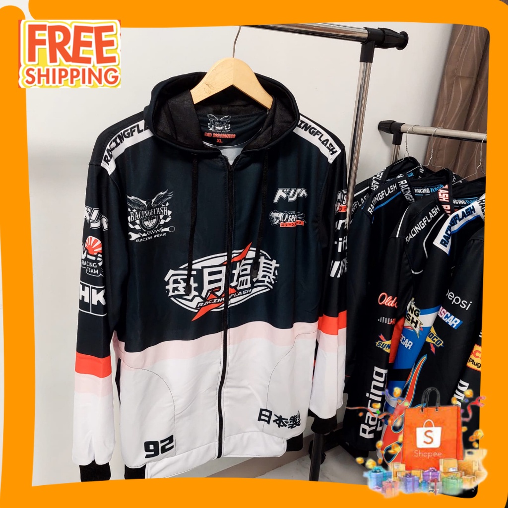 Nascar Racer Motorcycle Jacket/Flash RACING Jacket/RACING START Jacket ...