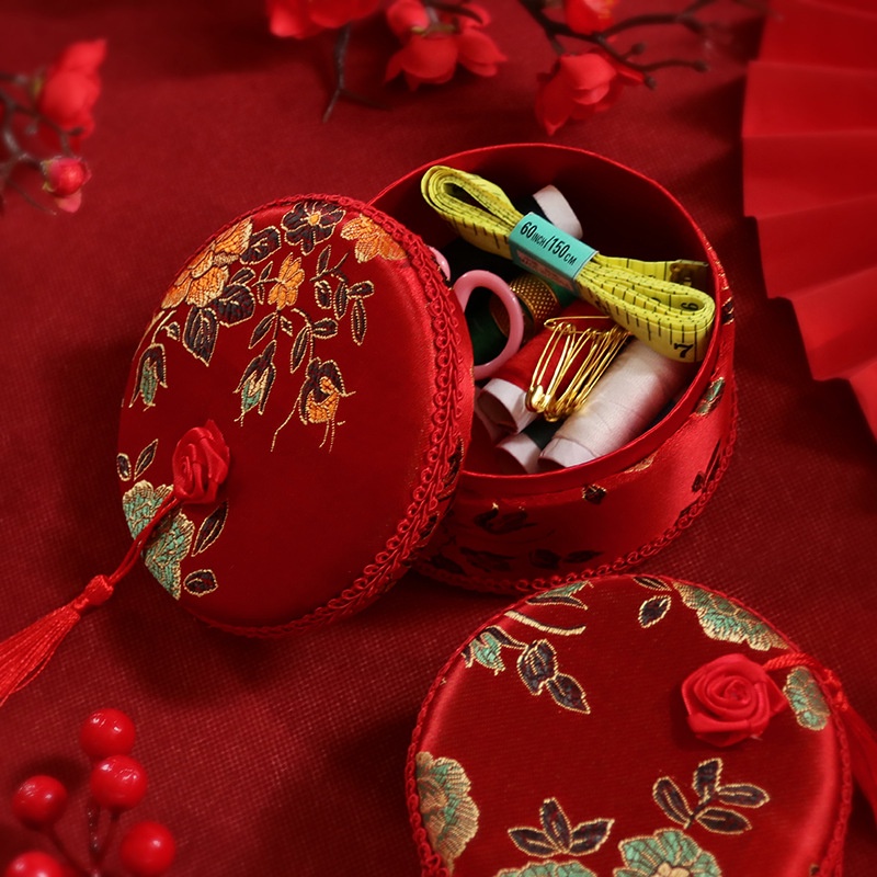 Wedding Supplies Dowry Sewing Box Essential for Dowry | Shopee Singapore