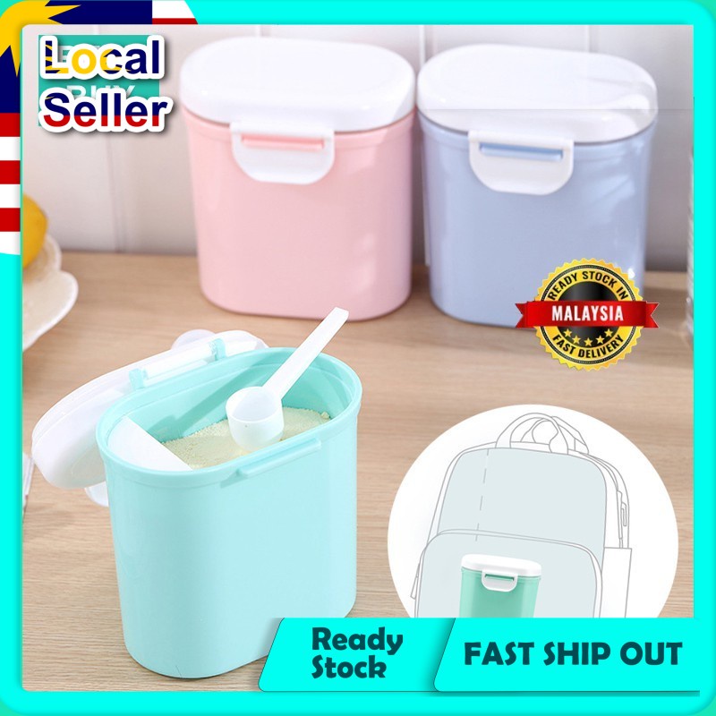 Large/Small Milk Powder Airtight Container Storage Box | Shopee Singapore