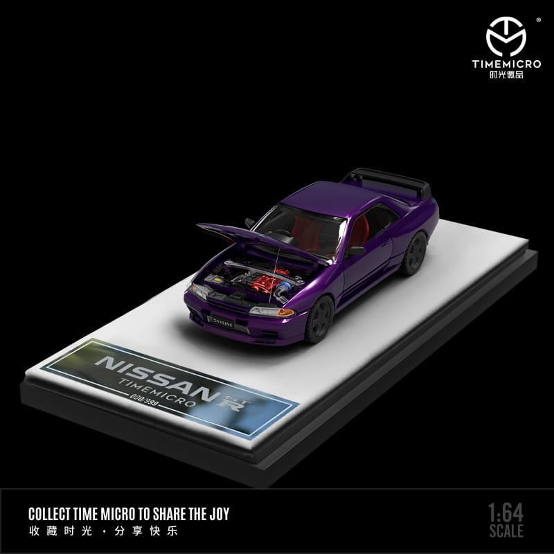 Time Micro Skyline GT-R (R32) Midnight Purple 6975366840888 Diecast ...