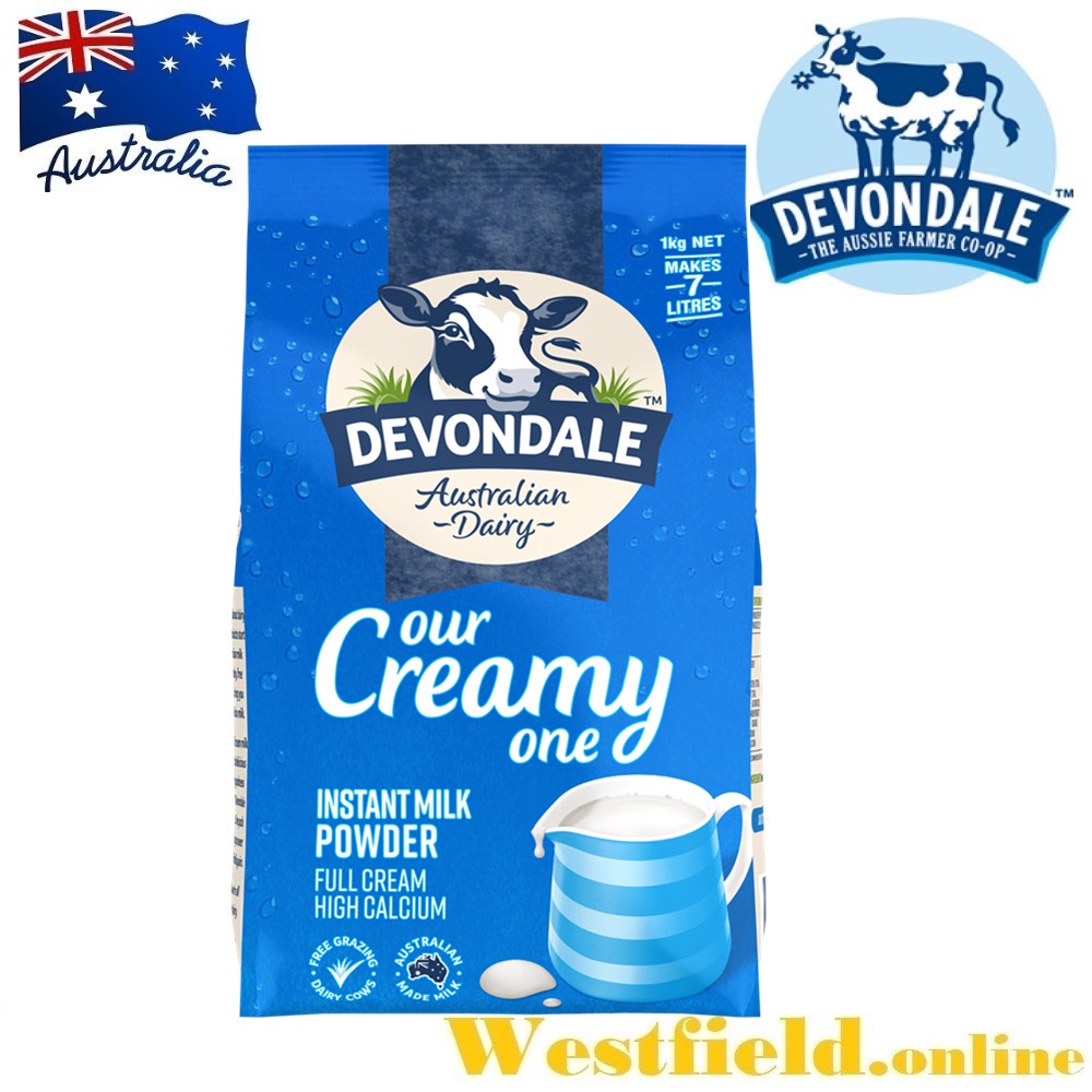 Devondale Creamy One Full Cream Milk Powder 1KG | Shopee Singapore