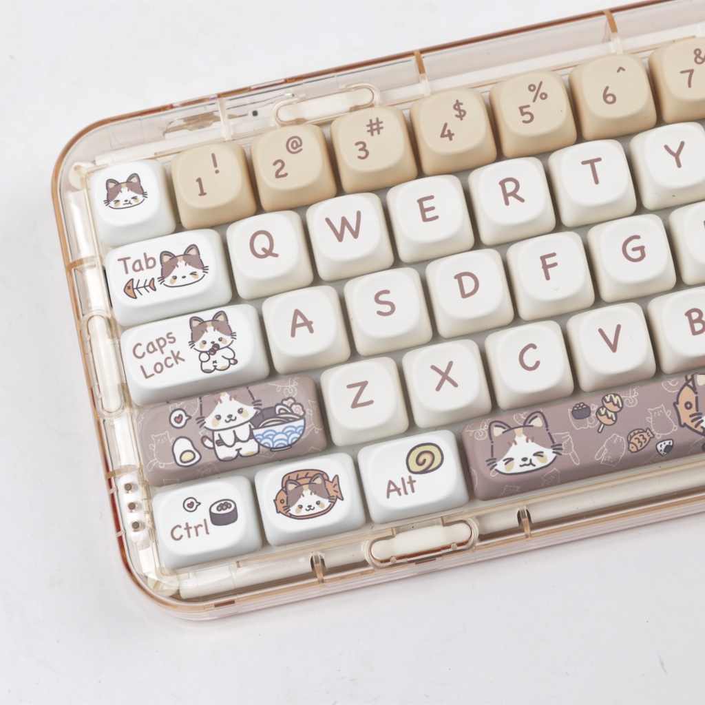 Meow Meow Keycaps MOA Profile Personalized Keycap For ANSI Layout ...