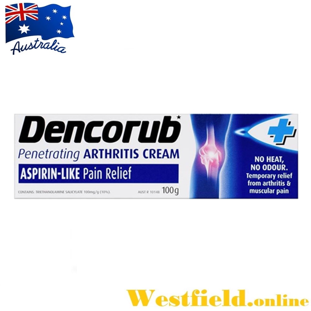 [Australia Import EXP 04/2026] Dencorub Arthritis Cream ( 100g ...