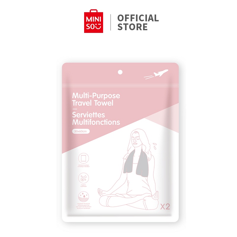 MINISO Travel Disposable Set (Compressed/Portable Towels (Facial, Body ...