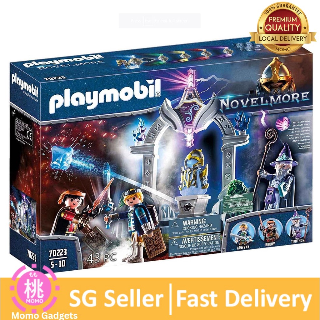 PLAYMOBIL® 70223 Temple of Time with Wizard Playset | Shopee Singapore