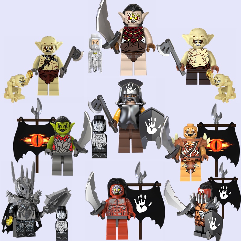 Orcs Sauron Uruk-hai Birthday Gift Education Toys For Children DIY ...
