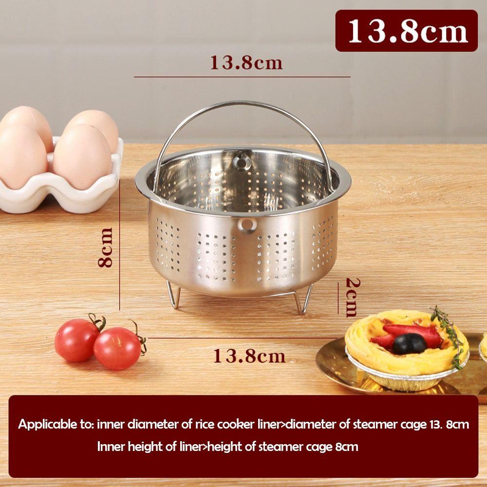 MERLYMALL Food Steamer Basket, Stainless Steel Anti-scald Steamer ...
