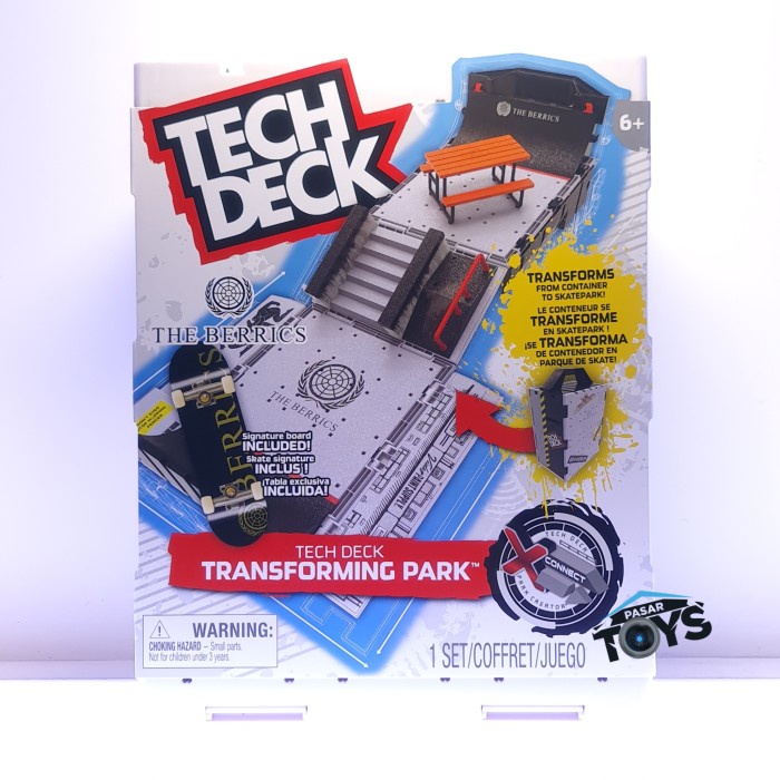 TECH DECK The Berrics Transforming Park X-Connect Park Creator | Shopee ...