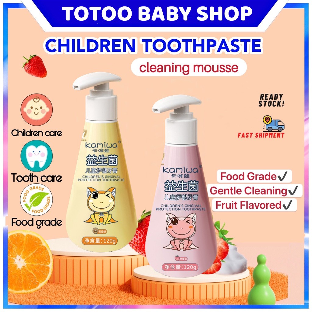 Toothpaste for Baby Whitening Teeth Toothpaste for Kids Remove Tartar ...