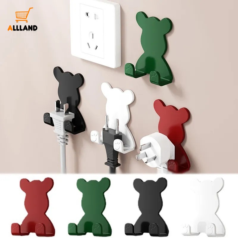 [Favorite] Power Plug Wall Hook/ Kitchen Data Cable Storage Desktop ...