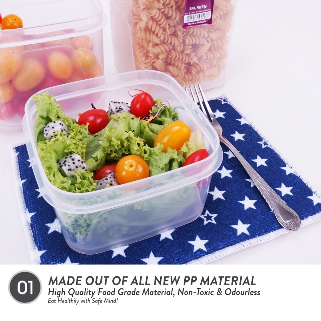 Elianware BPA Free Multipurpose Keeper Plastic Multipurpose Containers ...