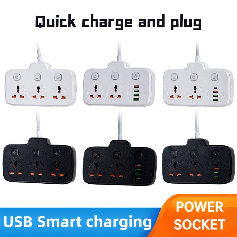 [⚡Power Socket]SG/UK standard power outlet, short-line power outlet ...