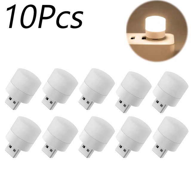 10Pcs Multifunctional USB Plug Night Light / Eye Protection Small Book ...