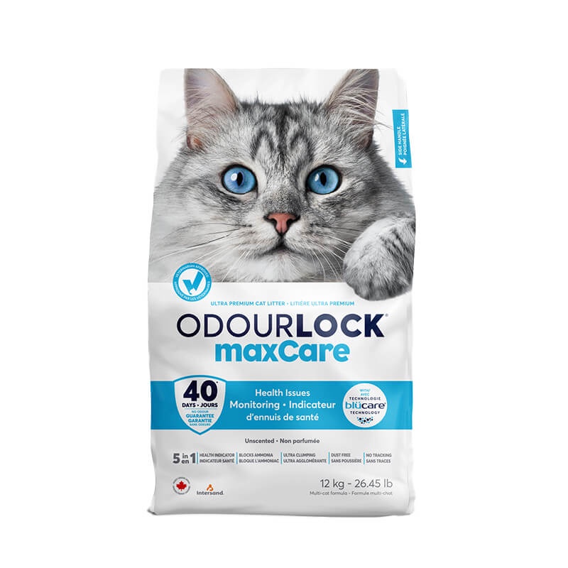 Odourlock Ultra - Premium 5 In 1 Maxcare Health Indicator Clumping Cat ...