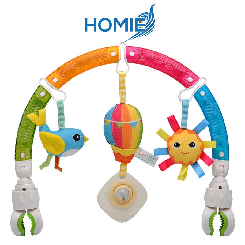 Baby Stroller Arch Toy Bouncer Toy Bar Baby Car Seater Toy Baby ...