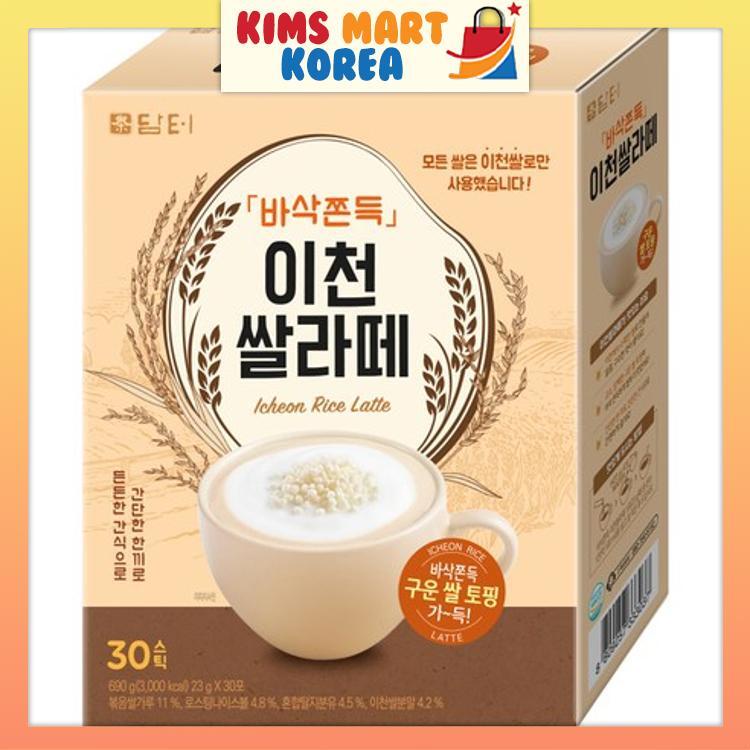 Damtuh Icheon Rice Latte Korean Traditional Drink Food 23g x 30pcs ...