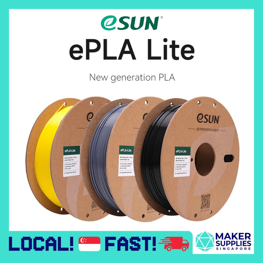 eSun ePLA-Lite 1.75mm 1KG 3D Printer Filament PLA Printing Material FDM ...
