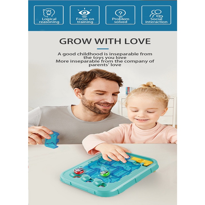 Ball Maze Rolling Beads Educational Toys Find The Line Game | Shopee ...