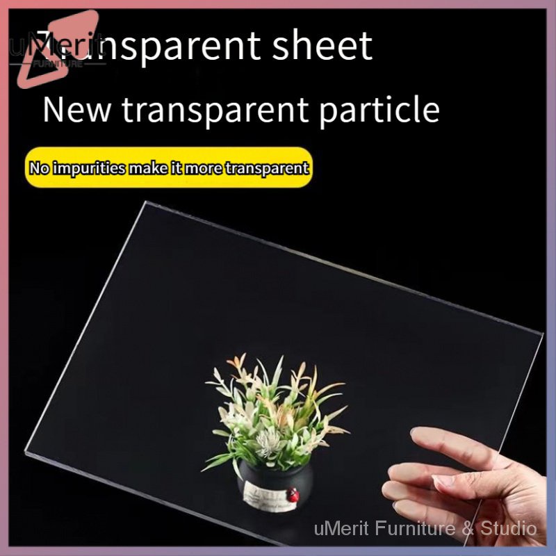 Acrylic transparent panel Plexiglass partition PC endurance sunlight ...