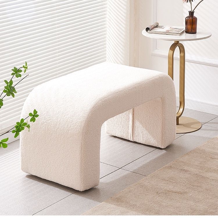 Shoe Changing Stool Entrance Sofa Stool Long Strip Bed End Stool Makeup ...