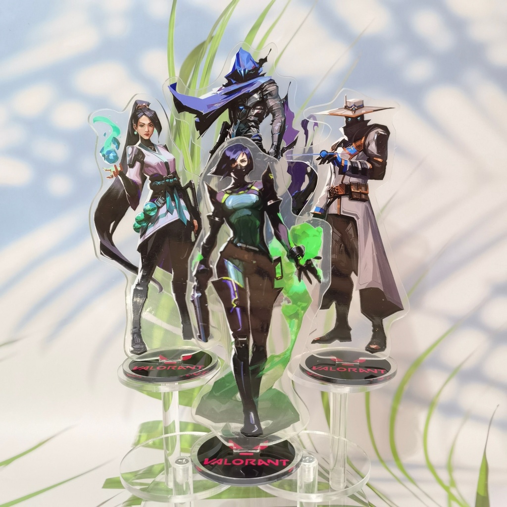 Standee Game Figure Valorant Sage Killjoy Jett Sova Cypher Salvia ...
