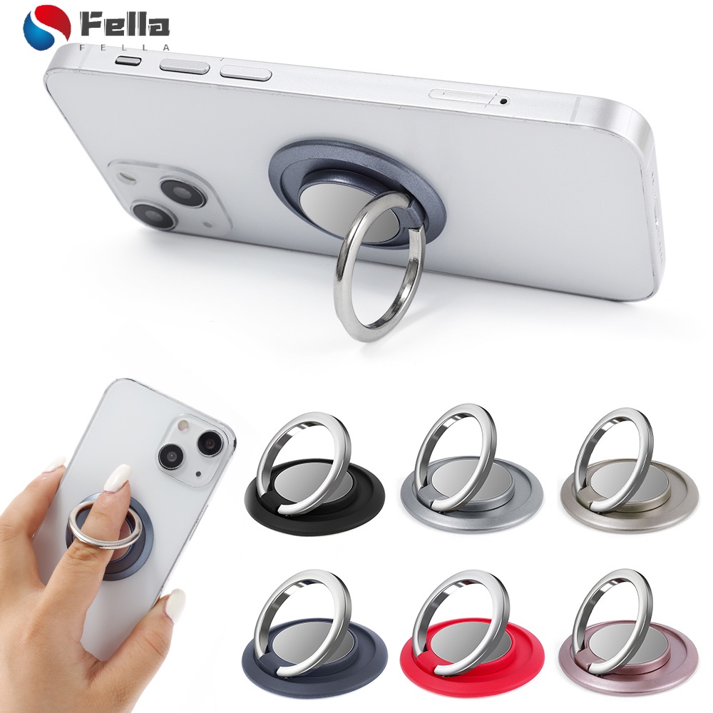 Magnetic Phone Finger Ring Holder / 360 Degree Rotating Smartphone ...