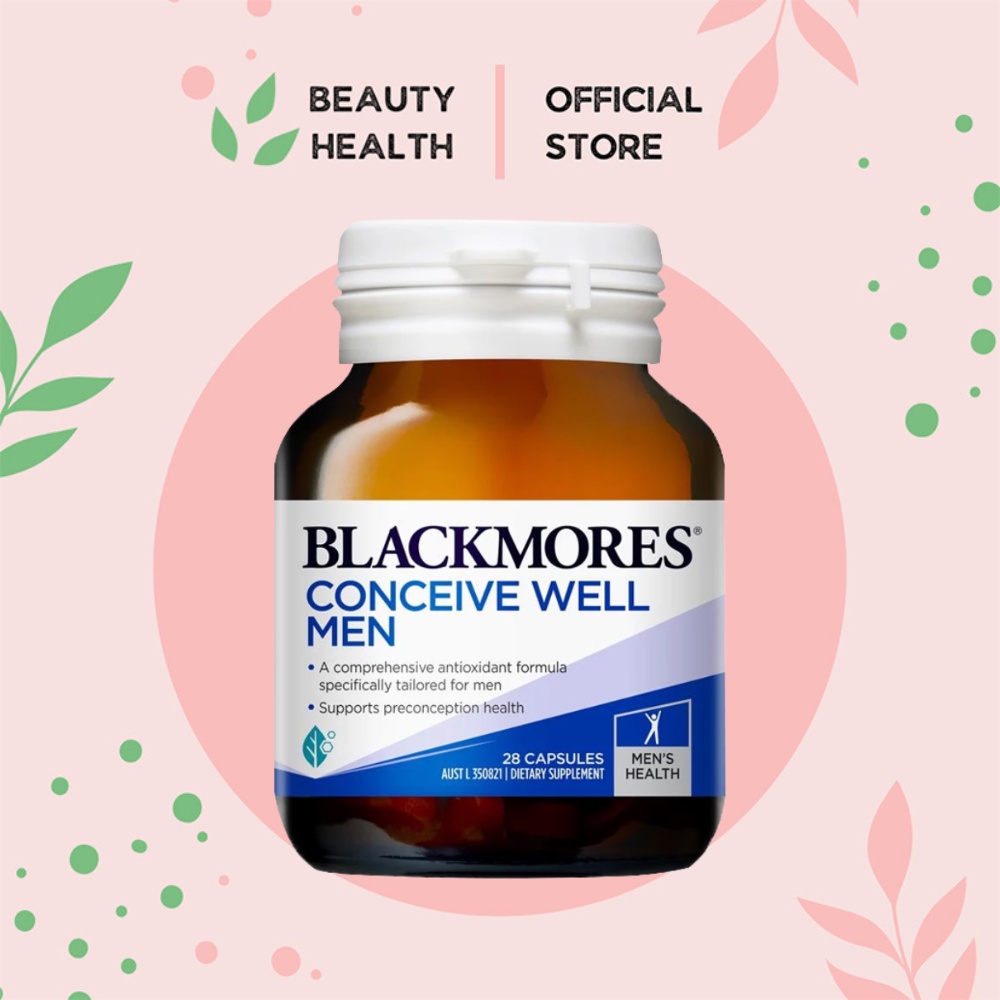 [Local Delivery] Blackmores Conceive Well Men 28 Capsules (Pre ...