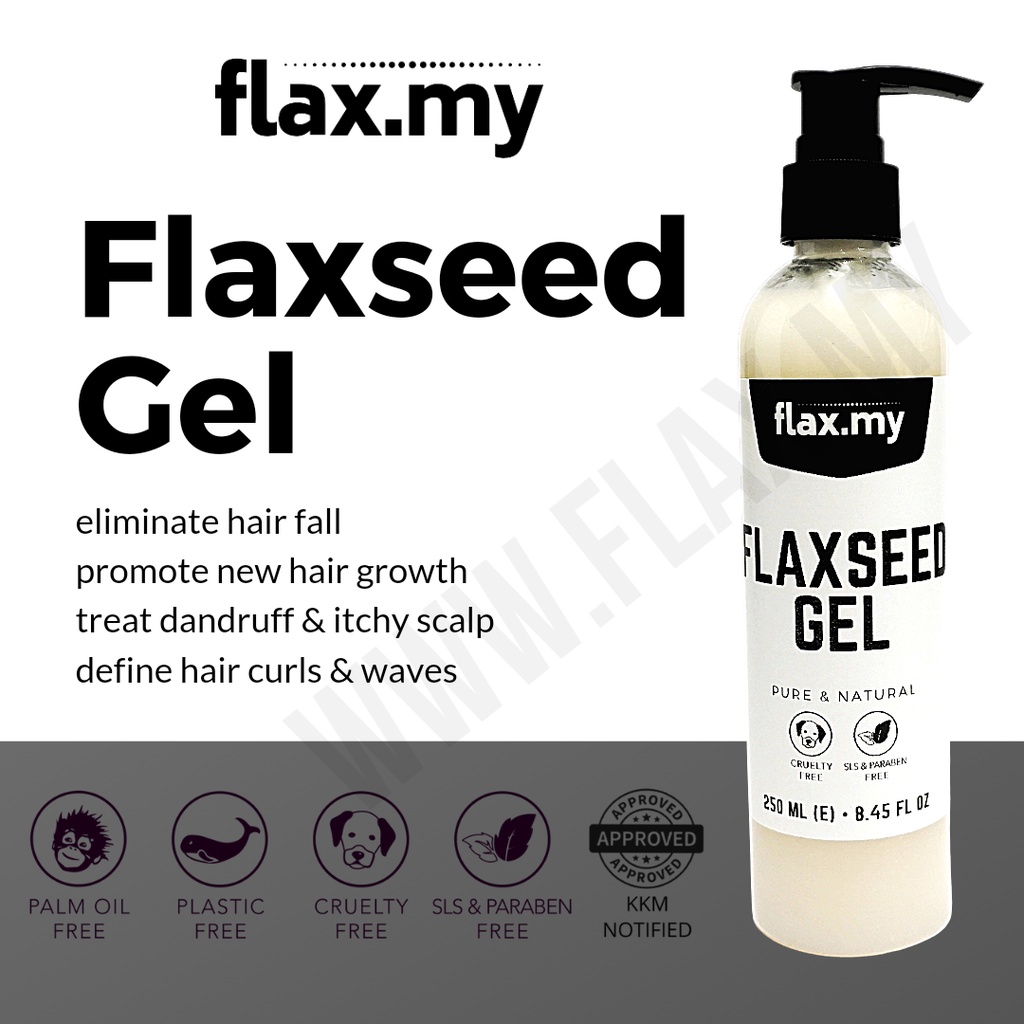 Flaxmy Flaxseed Hair Gel (Single Pack) | Shopee Singapore