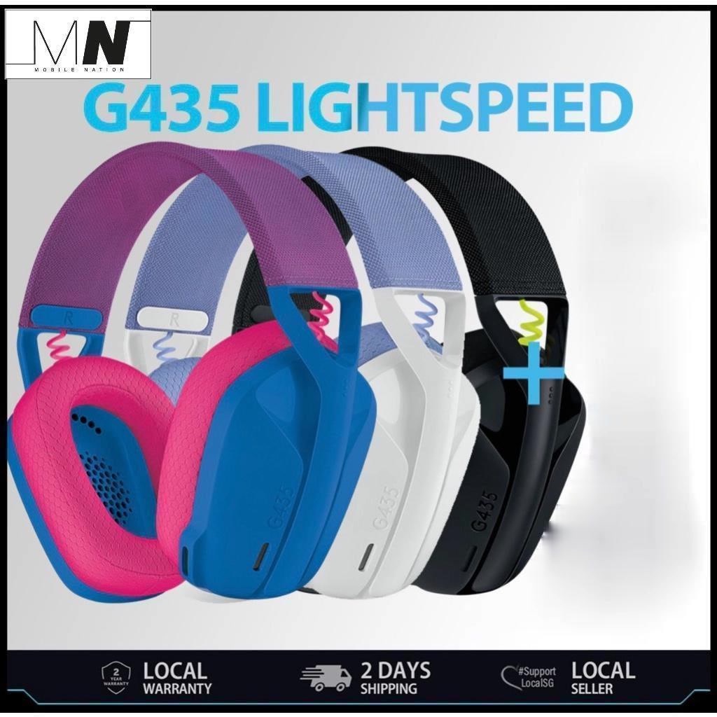 Logitech G435 LIGHTSPEED Wireless Gaming Headset | Shopee Singapore