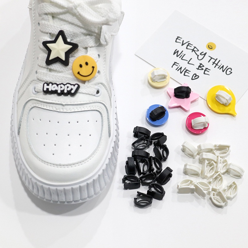 Diy Universal Plastic Shoe Flower Sole Buckle Soft Rubber Patch ...