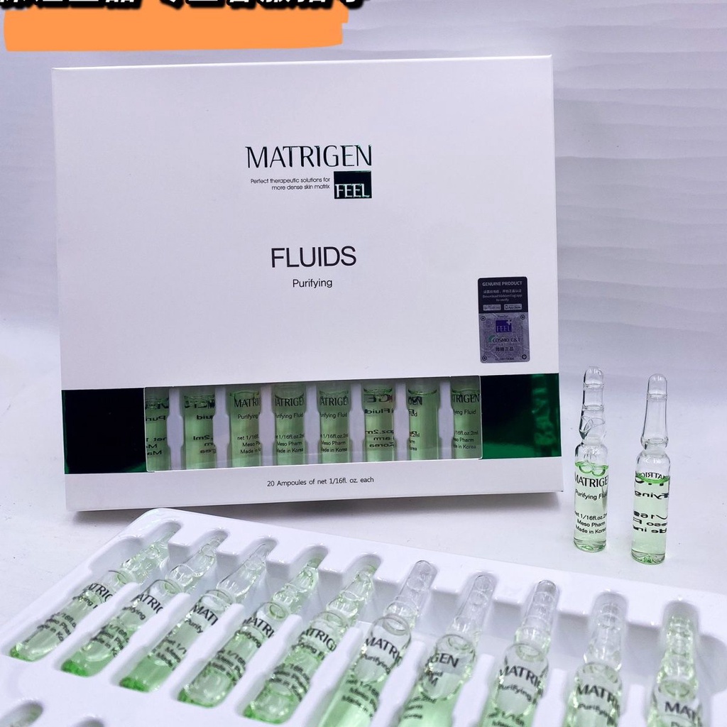 Korean MATRIGEN hyaluronic acid essence MTS microneedle import hydrating shrink pores smear ...