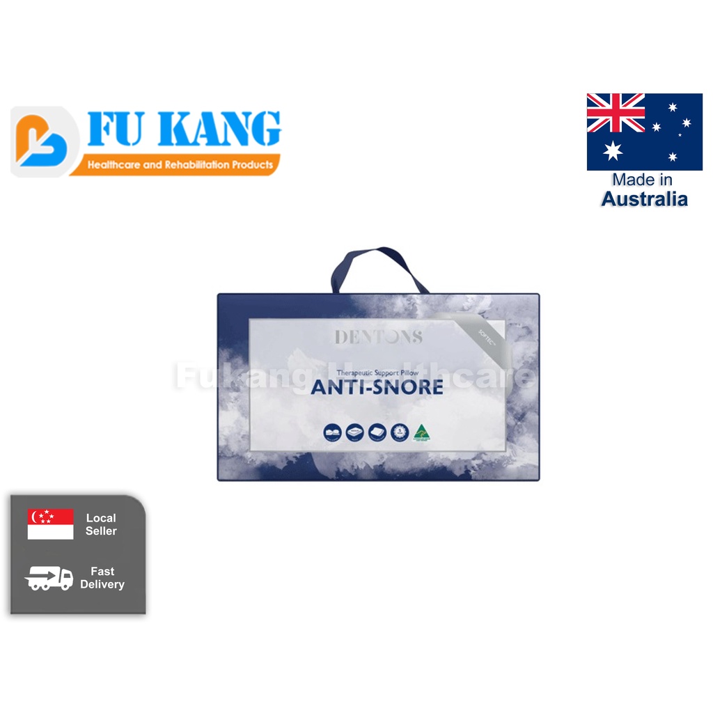 Dentons Anti-Snore Therapeutic Pillow Made in Australia | Shopee Singapore